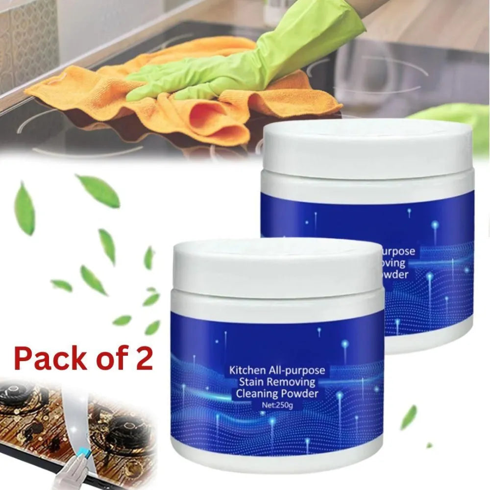 Kichen All Purpose Stain Remover Cleaning Powder 100g 2pk – BUYZO