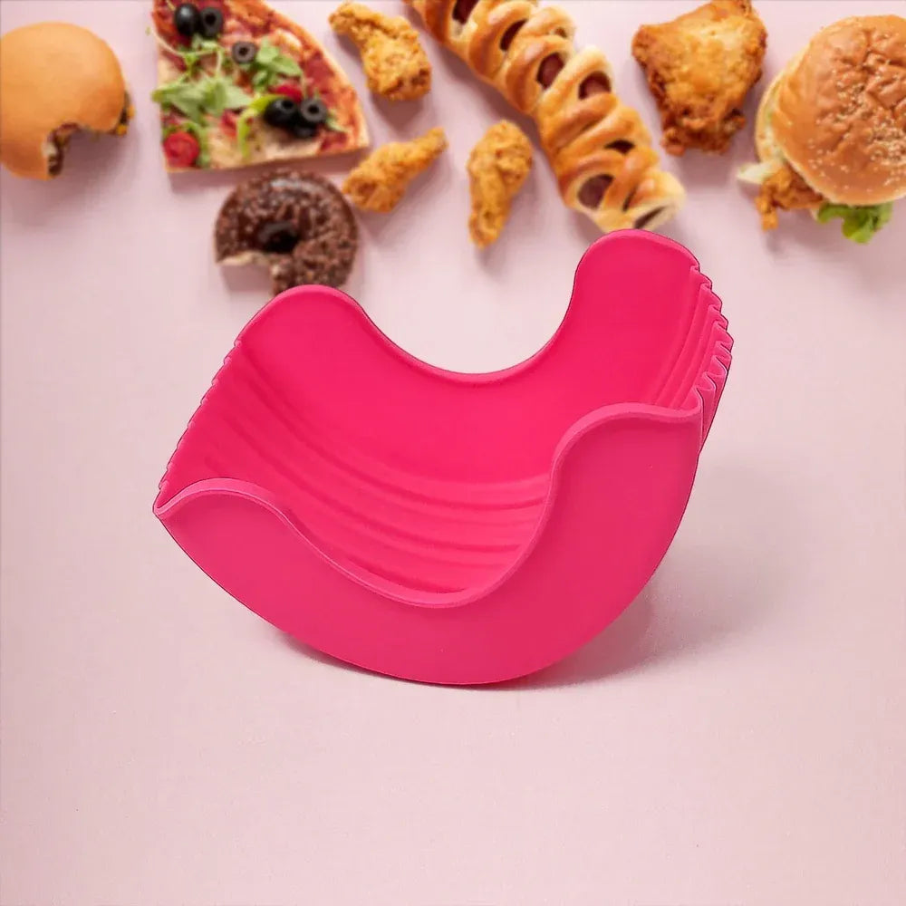 Silicone Burger Holder Mess Free Easy Clean for Burgers – BUYZO